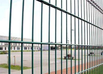 China 656 RAL 6005 Double Loop Wire Fencing Panel - 1.0-2.5m Width, 5-8mm Wire Diameter, Heavy Duty Security Mesh for sale