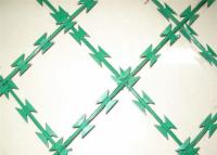 China CBT-65 2.5mm Concertina Barbed Wire Security Fencing with 500mm Coil Diameter for sale