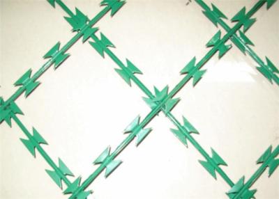 China CBT-65 2.5mm Concertina Barbed Wire Security Fencing with 500mm Coil Diameter for sale