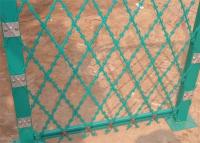 China PVC Coated High Security Razor Wire Fence 0.5-0.6mm Thickness with 2.5mm Wire Diameter for Perimeter Protection for sale