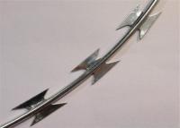 China Hot Galvanized Razor Barbed Wire Fencing - BTO-22 Model with 2.5mm Wire Diameter and 22mm Barb Length for sale