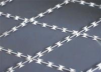 China BTO-22 High Tensile Concertina Razor Wire 2.5mm Diameter with 22mm Blade Length for Perimeter Security for sale