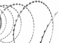 China Stainless Steel Concertina Razor Barbed Wire BTO-22 2.5mm Diameter with Corrosion Resistance for Security Fencing for sale