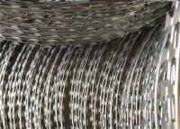 China CBT-65 2.5mm Concertina Barbed Wire Security Fencing with 500mm Coil Diameter for sale
