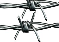 China High Tensile Low Carbon Steel Barbed Wire 1.0-3.5mm Gauge with 7.5-15cm Barb Spacing for Protective Fencing for sale