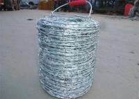 China Customized 12.5 Gauge Barbed Wire with 2mm Diameter and 15mm Barb Spacing for Security Fencing for sale