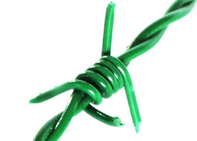 China High Tensile Low Carbon Steel Barbed Wire 1.0-3.5mm Gauge with 7.5-15cm Barb Spacing for Protective Fencing for sale