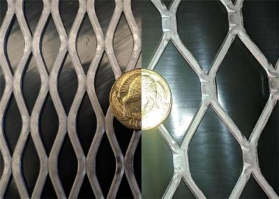 China Decorative 30x60mm Hole 25mm Flattened Expanded Metal Mesh for sale