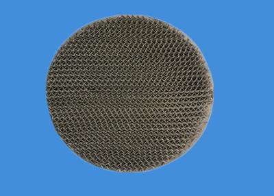 China Stainless Steel Metal Structured Column Packing 125-500 m²/m³ for Distillation and Desorption Towers for sale