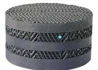 China SS 304L Knitted Metal Tower Packing 450Y/650Y with 454-651 m²/m³ Surface Area for High Efficiency Separation for sale