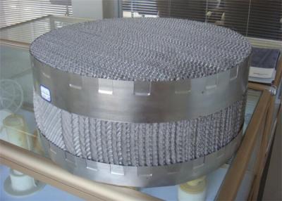 China SS 304/316L Metal Tower Packing 80mm-13m Diameter Range with 76-87.5% Void Volume for Chemical Processing for sale
