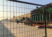 China Commercial Playground Temporary Mesh Fencing Metal Panel 2400x2100mm for sale