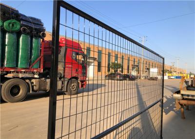 China Mild Steel Temporary Mesh Fencing Wire Diameter 4.0mm For Secure Construction Sites for sale