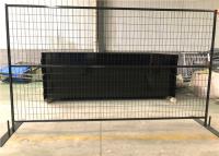 China Customized 8x8 Temporary Steel Fence Panels Construction protection for sale