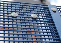 China 358 Anti-Climb Security Fence 2.4m x 2.5m Panel with 4mm Wire and 76.2x12.7mm Mesh Aperture for sale