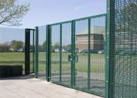 China 358 Anti Climb Security Fencing with 4mm Wire and 76.2x12.7mm Mesh - 1.8m to 3.0m Heights for sale