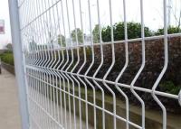 China Garden Pvc Coated Green Curved 3d Wire Mesh Fence 1.8*3.0m for sale