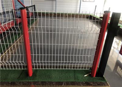 China PVC Coated Welded Triangle Bending Fence 103-240cm Height with 3.5-8.0mm Wire for Garden Protection for sale