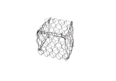 China Galvanized Gabion Wire Mesh 120×150mm Opening with 2.0-4.0mm Wire Diameter for Retaining Walls and Erosion Control for sale