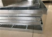 China Twisted Bar Steel Walkway Grating Heavy Duty Galvanized Trench Steel Grate for sale