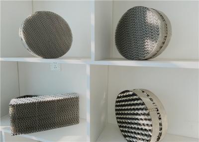 China Metal Perforated Corrugated Stainless Steel Packing Separation Iso Certification for sale