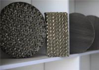 China Knitted Wire Mesh Gauze Metal Structured Packing For Distillation Column for sale