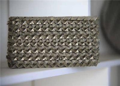 China SS 316 Metal Structured Packing 250Y 500Y for Gas-Liquid Distribution in Distillation Columns for sale