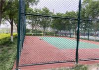 China European Pool Basketball Court Yard Temp Chain Link Fence 4.0mm With Long Life for sale