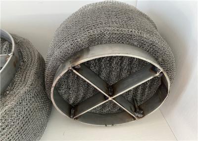 China Wire Mesh Demister Pad 304 316 Stainless Steel For Gas Liquid Separation for sale