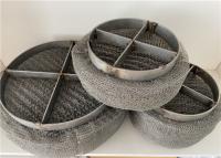 China SS 304 Wire Mesh Mist Eliminator Demister Pad with 529.6 m²/m³ Surface Area for Liquid Gas Separation for sale