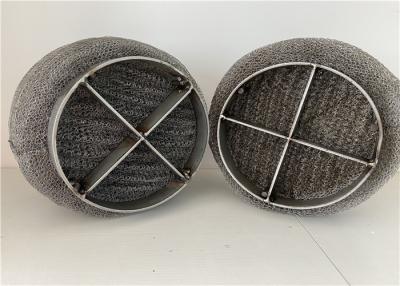 China SS 304 Mist Eliminator Vapor Liquid Filter Wire Mesh Demister Pad for sale