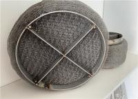 China Tower Internal SS316L Wire Mesh Demister Pad for Vapor Recovery Systems for sale