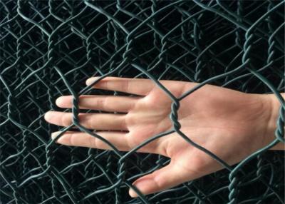 China Hexagonal Gabion Retaining Wall Army Border Perimeter for sale