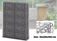 China PVC Coated Low Cabon Steel Welded Gabion Box 1 X 1 X 1m for sale