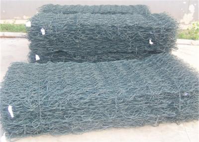 China 2mx1mx1m Pvc Coated Seawall Protection Gabion Wire Mesh for sale