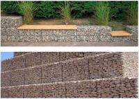 China 2x1x1m Gabion Basket Wire Mesh ASTM A974 Standard For River for sale