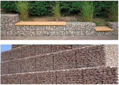 China 2x1x1m Gabion Basket Wire Mesh ASTM A974 Standard For River for sale