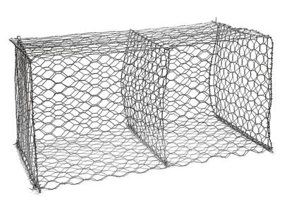 China Galvanized 100×120mm Gabion Wire Baskets with 2.0-5.0mm Wire Gauge for Retaining Walls and Erosion Control for sale
