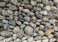 China ISO9001 PVC Coated Gabion Wire Mesh 2x1x0.5m Rock Cage with 3-5mm Wire Diameter for Retaining Walls for sale