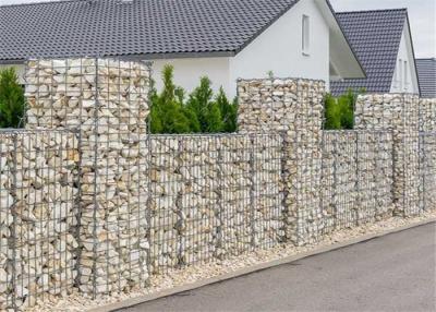 China 3.5mm Garden Fence 2x1x0.5m Welded Gabion Wire Mesh for sale