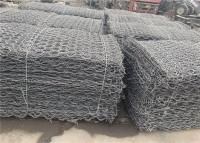 China 2*1*1m Retaining Wall 60*80mm Gabion Wire Mesh for sale