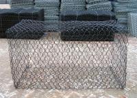China 2*1*1m Retaining Wall 60*80mm Gabion Wire Mesh for sale