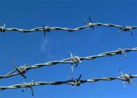 China 1.6mm HDG Reverse Twist Barbed Wire - Hot Dipped Galvanized Steel with 3-6 Inch Barb Spacing for Perimeter Security for sale