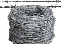 China Hot Dip Galvanized 12 Gauge Stainless Steel Barbed Wire - 2.77mm Diameter, 150-400m Coils for sale
