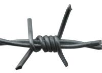 China Hot Dip Galvanized 12 Gauge Stainless Steel Barbed Wire - 2.77mm Diameter, 150-400m Coils for sale