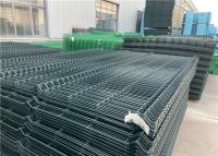 China Garden Pvc Coated Green Curved 3d Wire Mesh Fence 1.8*3.0m for sale