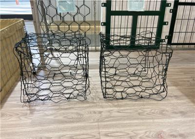China Galfan Seawall Protection 1*1*0.5m Gabion Wire Mesh for sale
