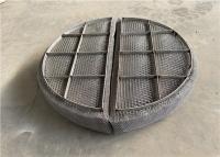 China SS 304 Grade Wire Mesh Demister Pad for Chemical Towers with 0.1-0.4mm Wire Diameter and 99.9% Efficiency for sale