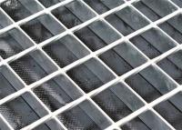 China Bar Grids Walkway / Drain Cover Hdg Welded Steel Grating for sale