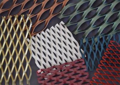 China Construction 50x100mm Perforated Galvanized Expanded Metal Sheet for sale